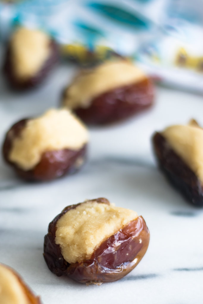 Almond Stuffed Dates - Thyme & Love