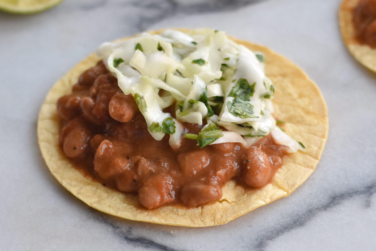 Pinto Bean Tacos - Thyme & Love