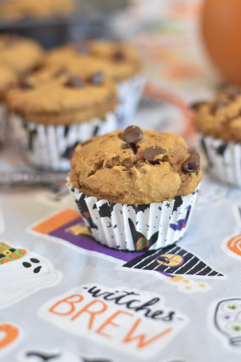 3 Ingredient Pumpkin Muffins - Thyme & Love